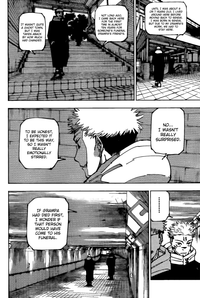 Jujutsu Kaisen, Chapter 265